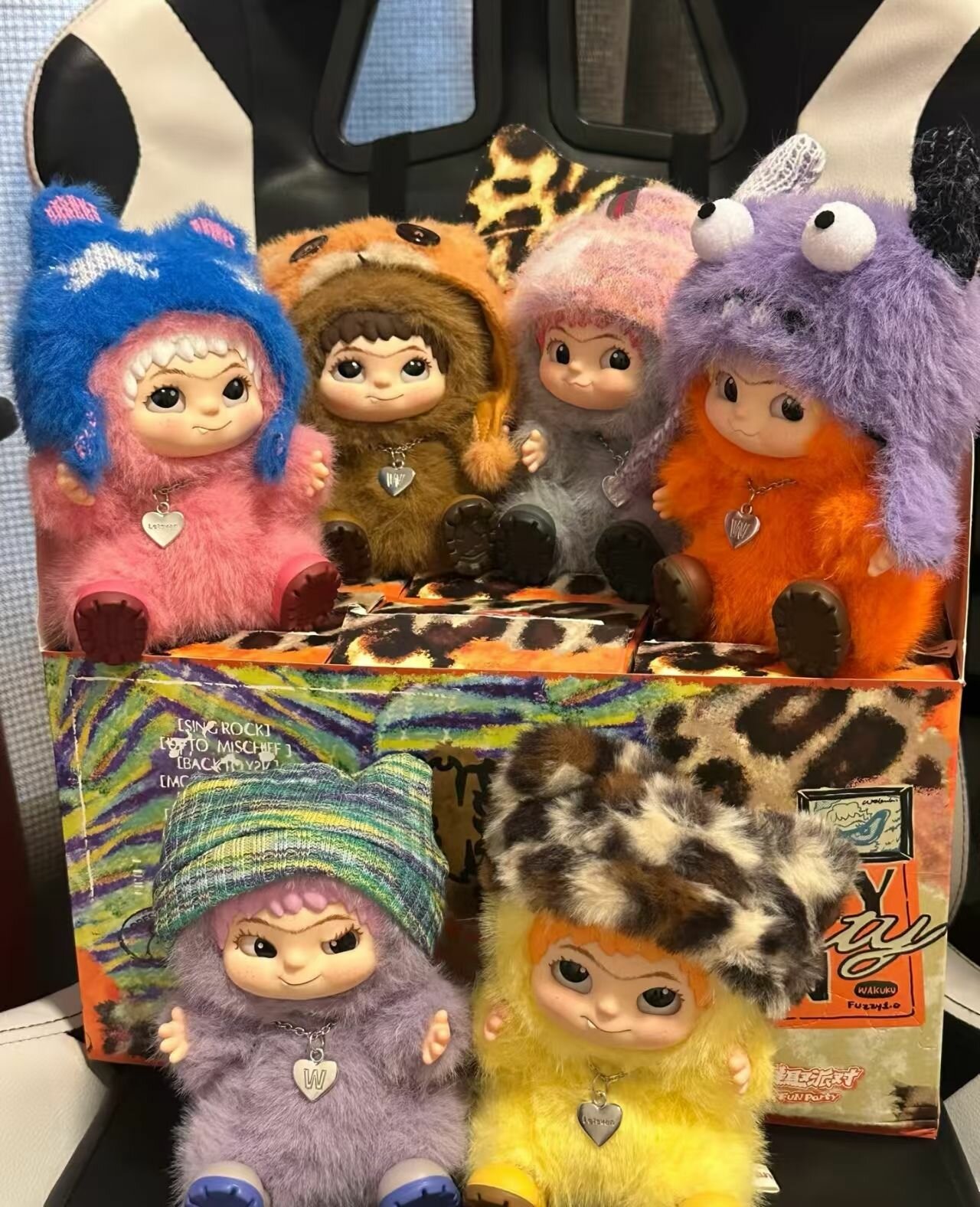 Вакуку Мягкая игрушка Wakuku лабубу игрушка в сюрприз боксе.