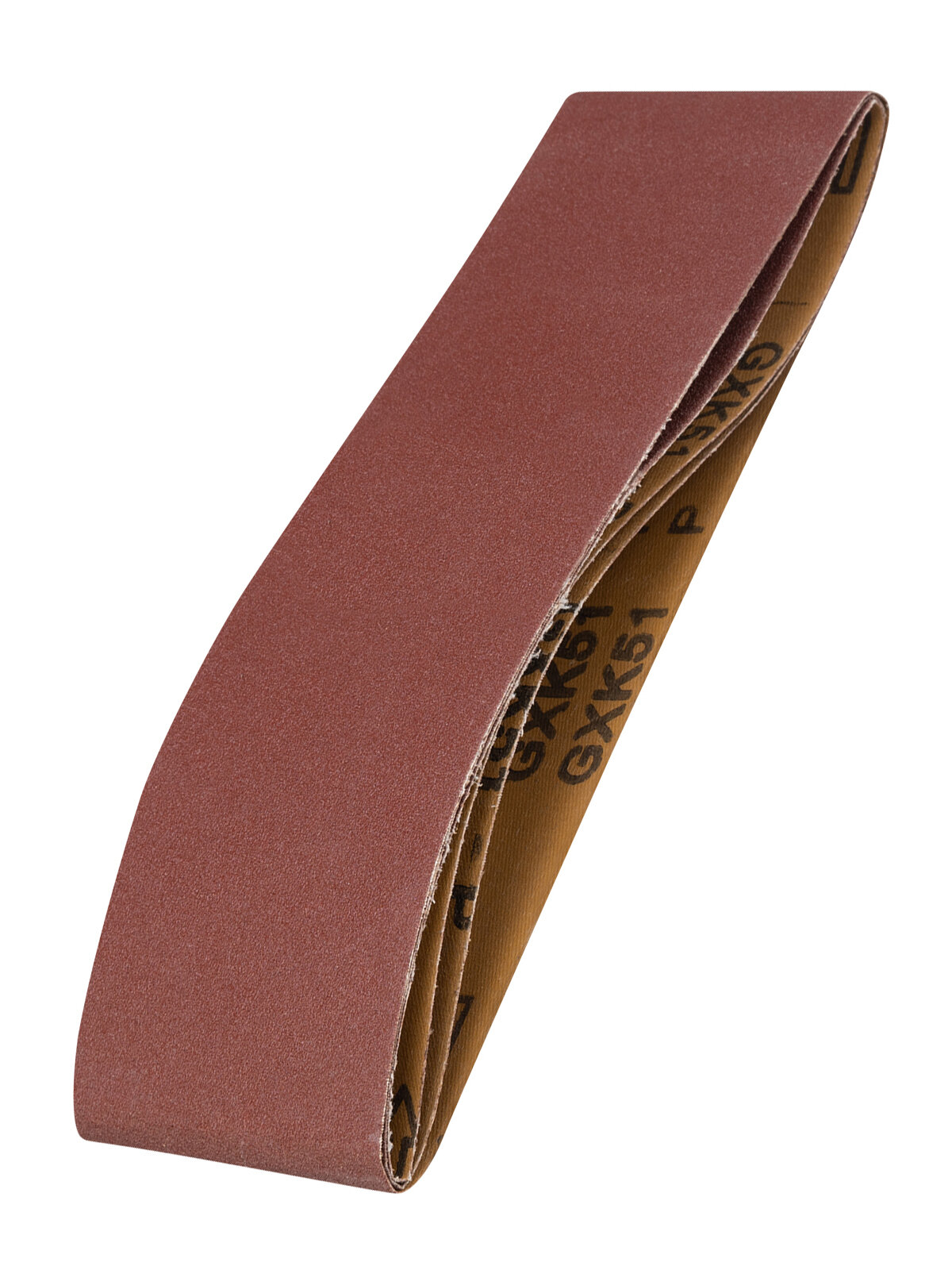 Лента шлифовальная бесконечная 75х533 мм Matrix, P120, 3 штуки, оксид алюминия, абразивная лента для ЛШМ, 74285