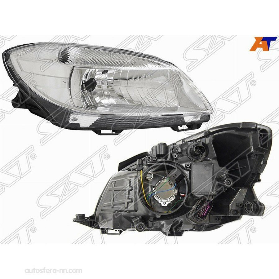 SAT ST6651122R Фара SKODA FABIA/ROOMSTER 10- ST-665-1122R