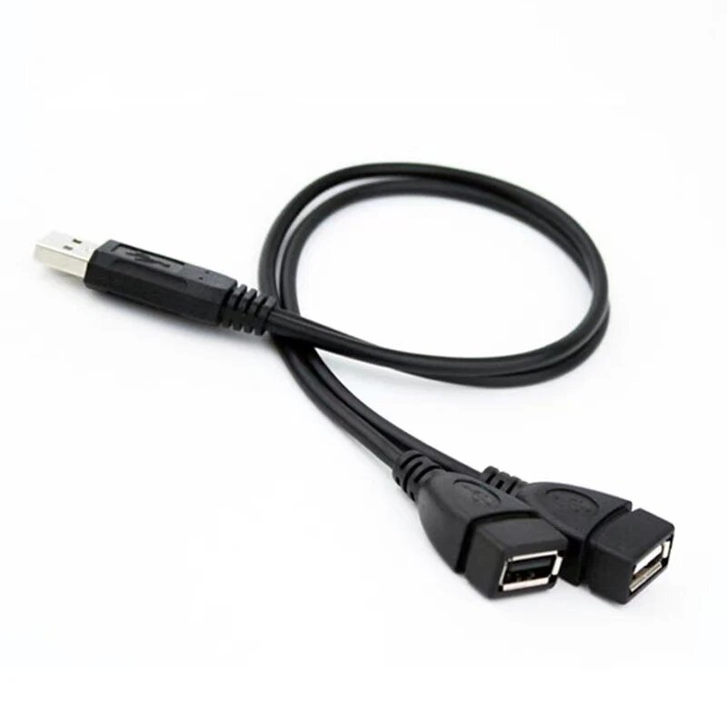 USB 2.0 Y-разветвитель, 30cm — фото 1