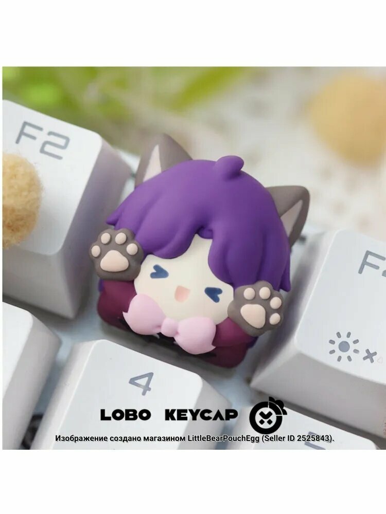 Кейкап для механической клавиатуры: Ци Юй из Love and Deepspace, 1 шт.