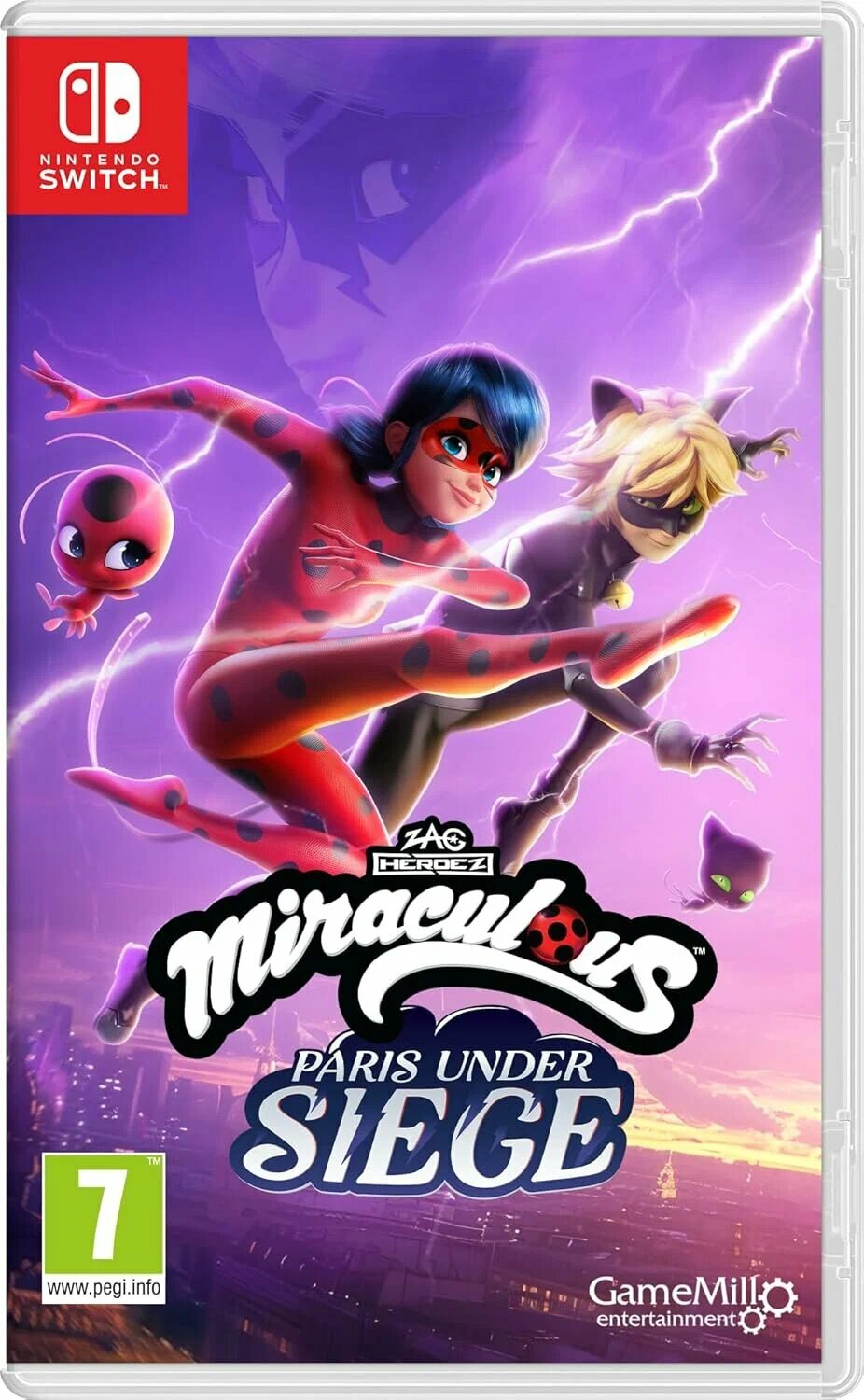 Игра Miraculous: Paris Under Siege (Nintendo Switch, Английская версия)