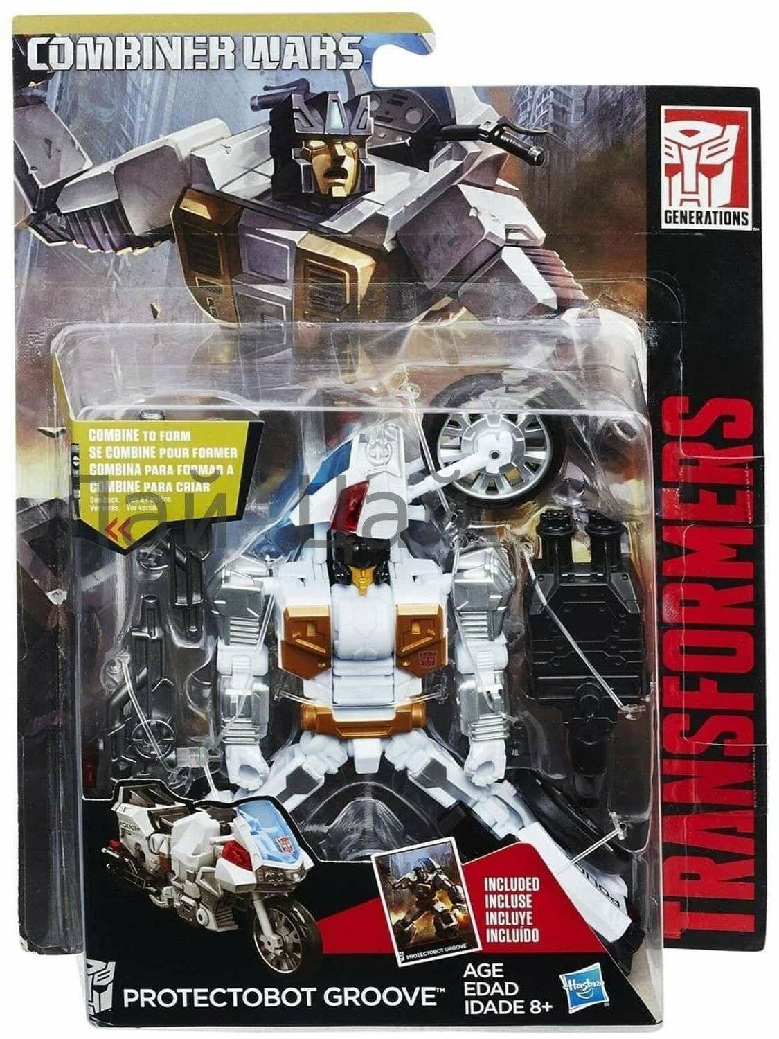 Transformers Hasbro трансформер Протектобот Грув Комбайнер Ворс Делюкс Protectobot Groove Combiner Wars Deluxe