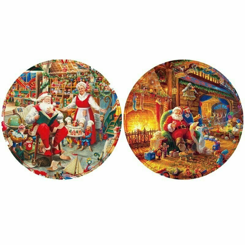 Rotating puzzle вращающийся пазл