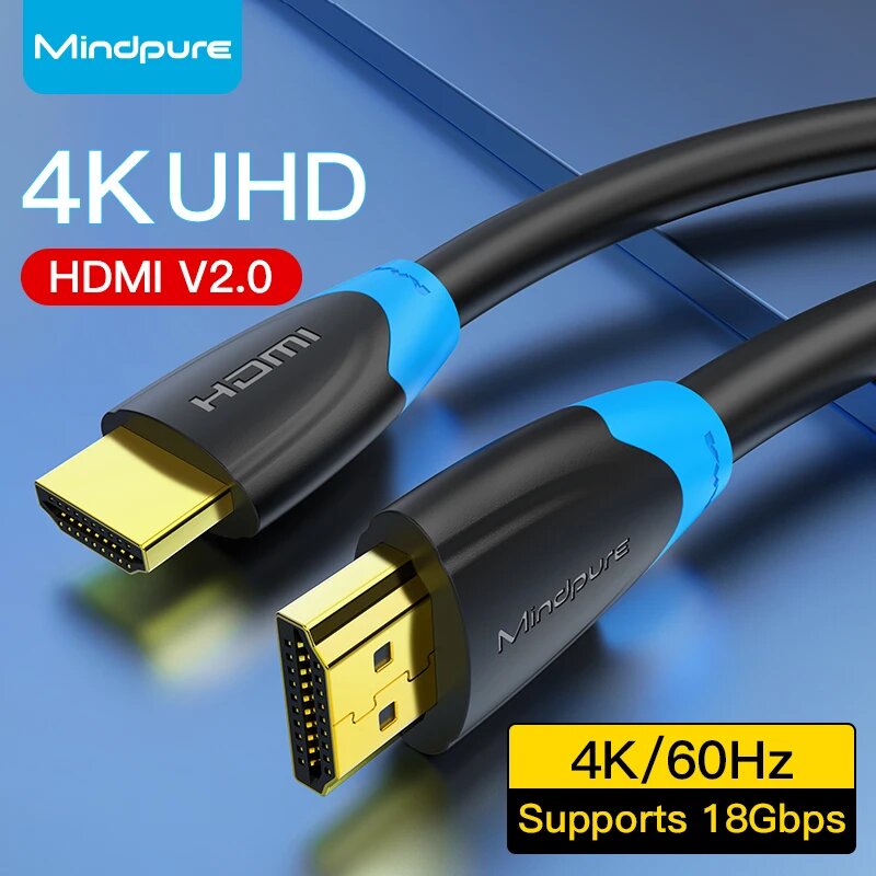 Mindpure HDMI кабель 2.0 4K@60Hz 0.5-15м 10M