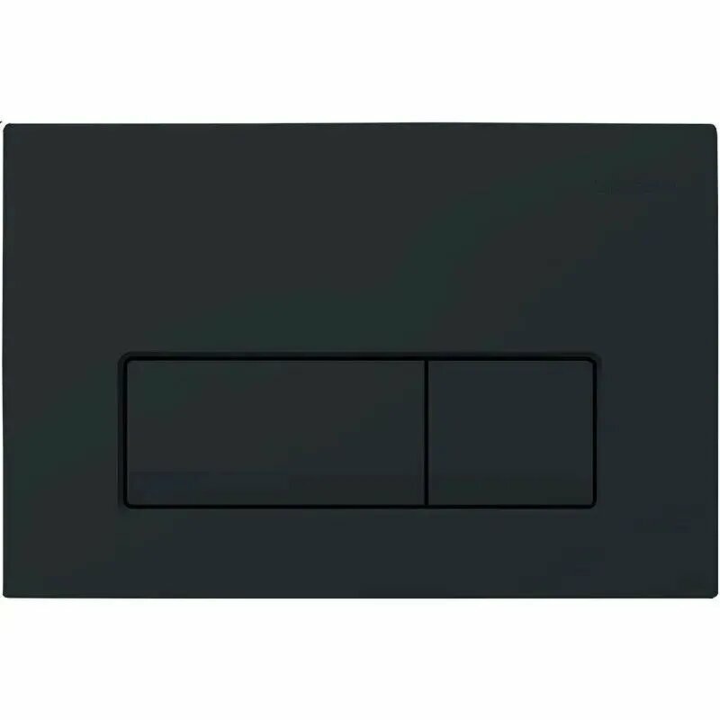Клавиша смыва Geberit Delta 50 115.119.14.1 черная матовая не оставляет отпечатков