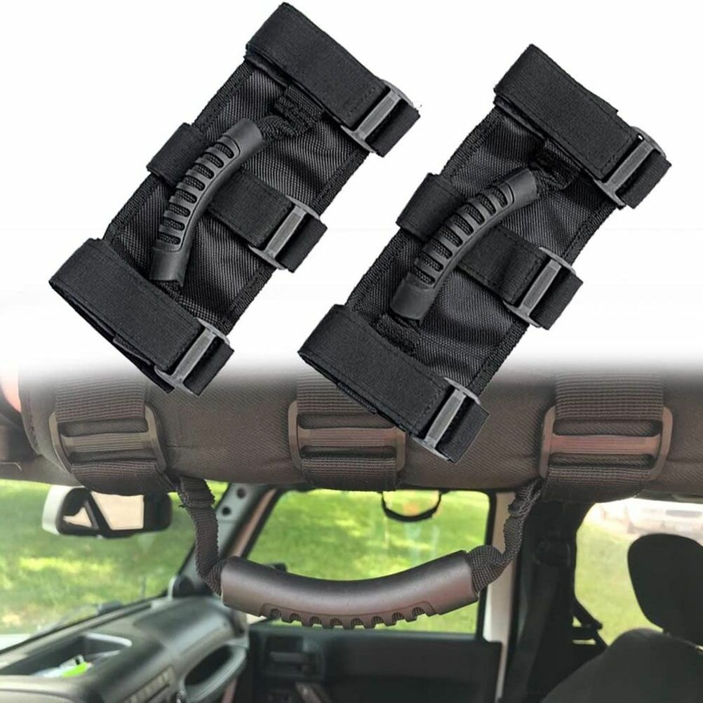 2 шт. роликовые ручки, подходят для Jeep Wrangler CJ YJ TJ JK Wrangler, аксессуары