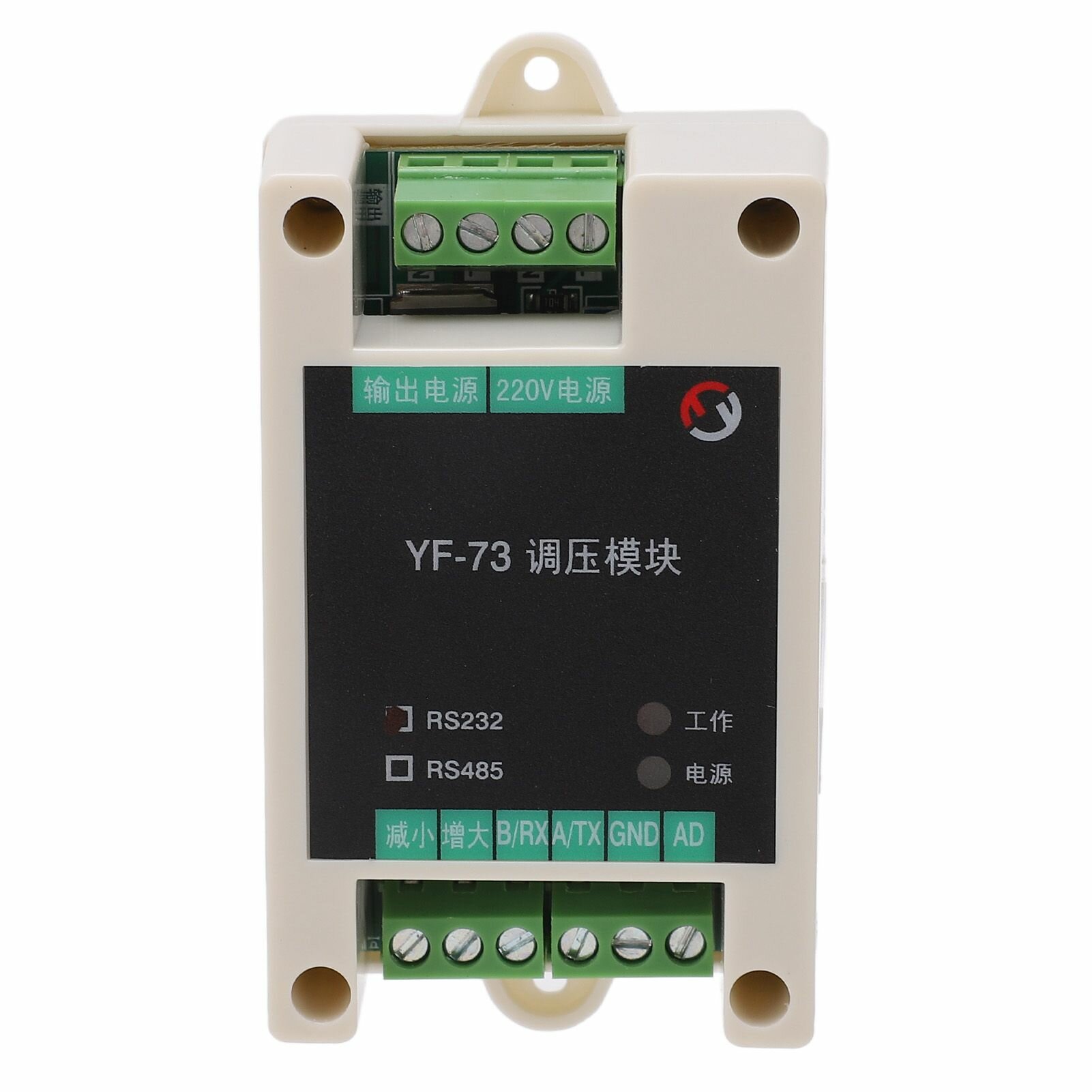 Модуль регулирования напряжения 1000 Вт, высокая мощность, скорость затемнения, контроль температуры, плата регулятора напряжения переменного тока, 220 В, RS232