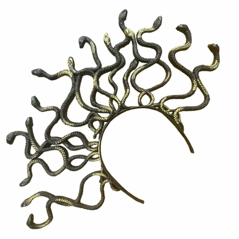 Повязка на голову змеи-Черное Золото