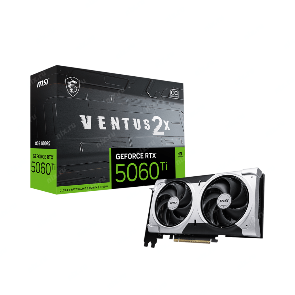 MSI GeForce RTX 5060 Ti 8G VENTUS 2X OC PLUS
