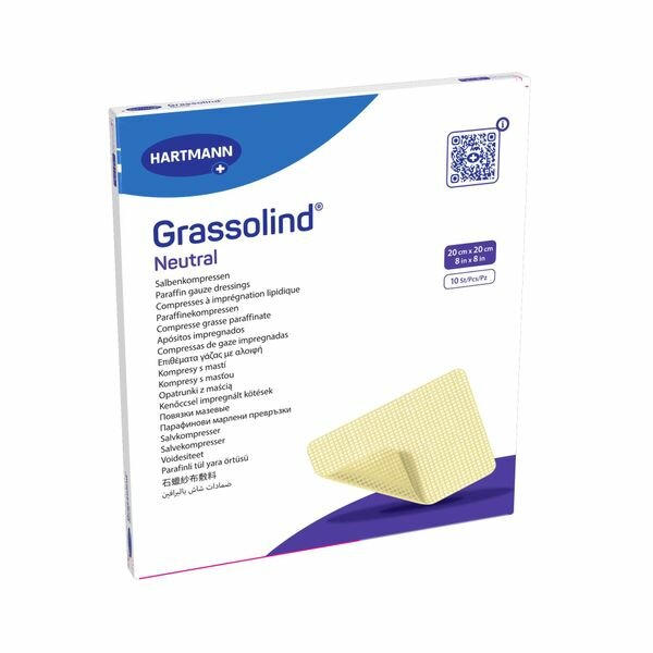 Повязка мазевая Neutral Grassolind/Гразолинд 20х20см 10шт