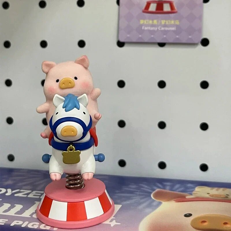 Фигурка Lulu The Piggy Fantasy Carousel, розовый