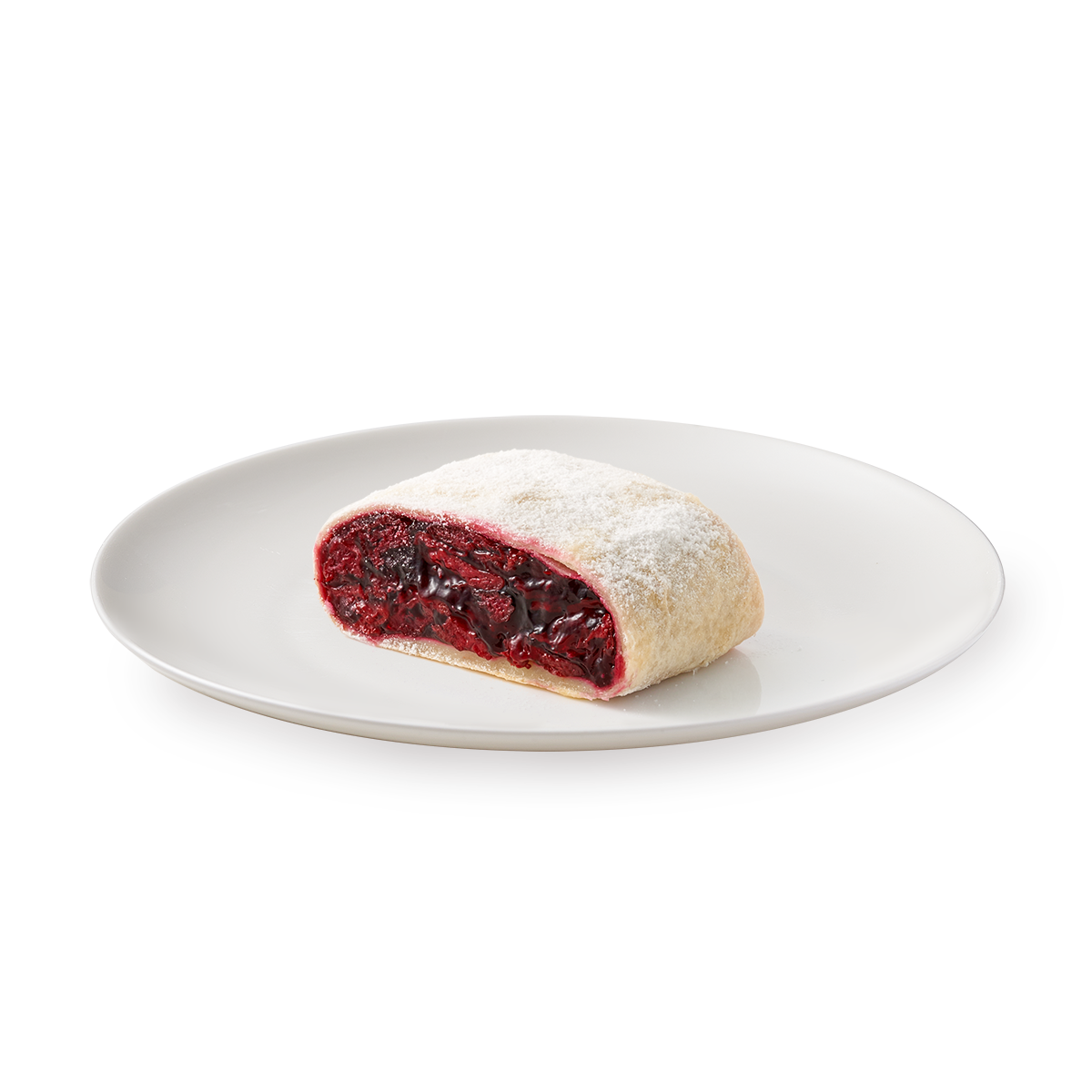 Штрудель Кофе Пью "Вишня", слоеное тесто, бездрожжевой, с вишней, 125 г