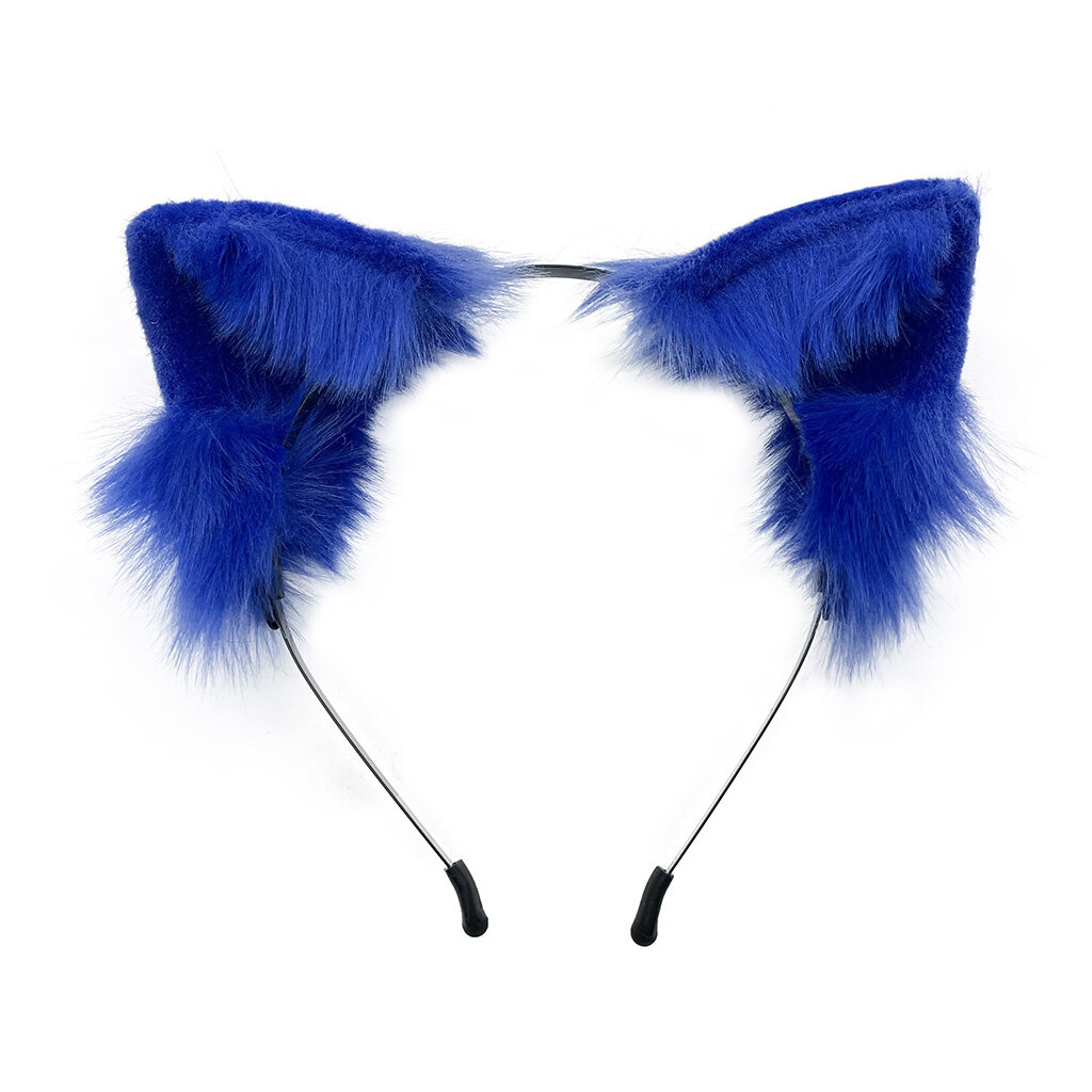 Plush for Cat Ears Hairband Kitten Ears Headwear Anime Cosplay Hair Hoop Photo P