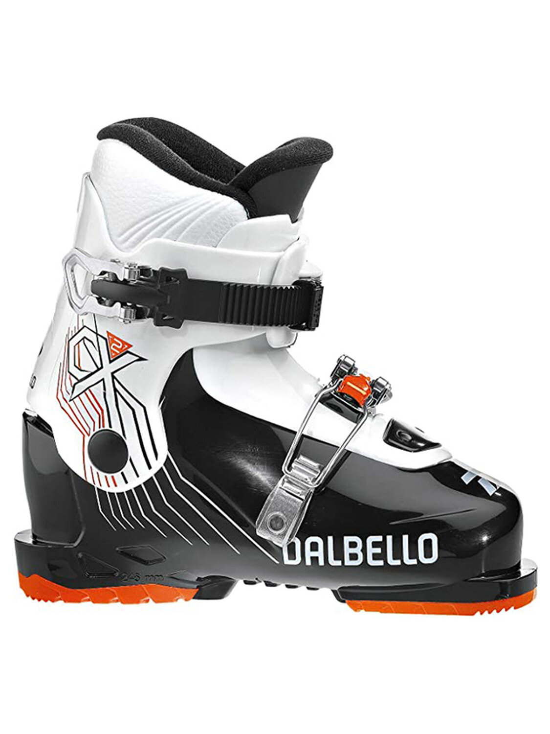 Горнолыжные ботинки Dalbello CX 2.0 Jr Black/White 18/19 , для детей , черный