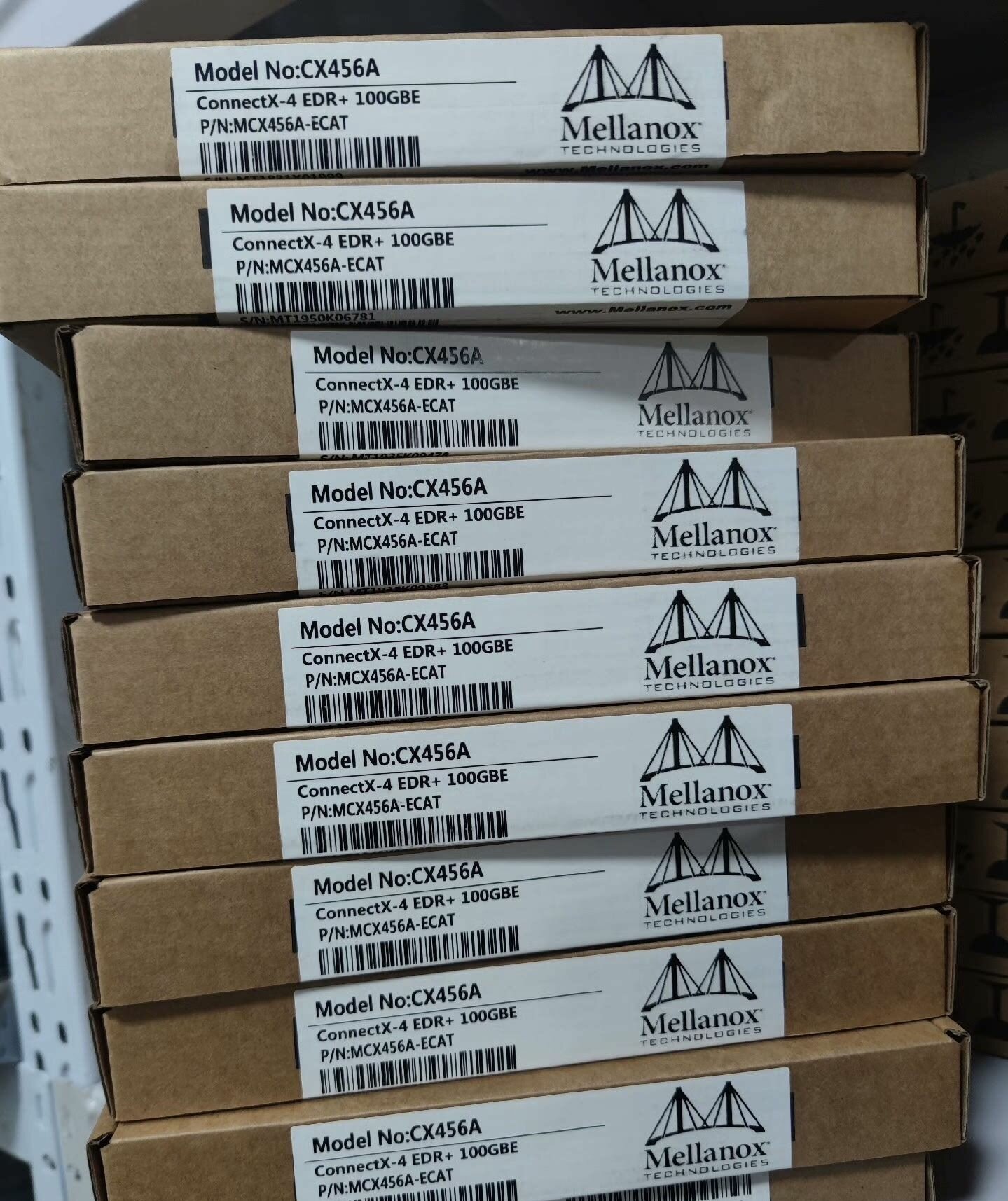 Сетевая карта IBM Mellanox CX456A ConnectX-4 Dual Port 100G