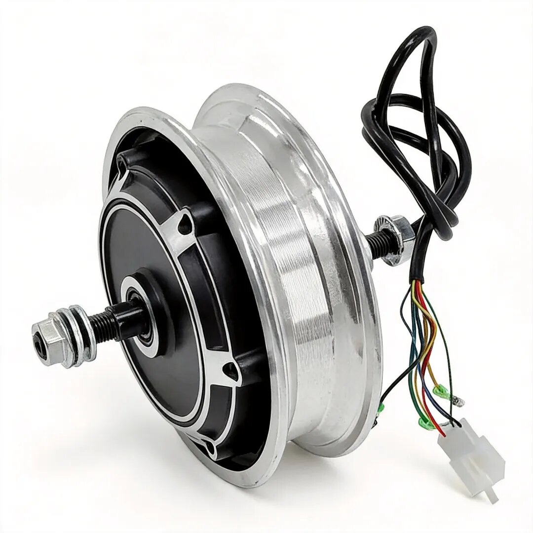 Мотор-колесо 500W 48V 10 дюймов для электросамокатов Kugoo M4/M4 Pro/Max Speed