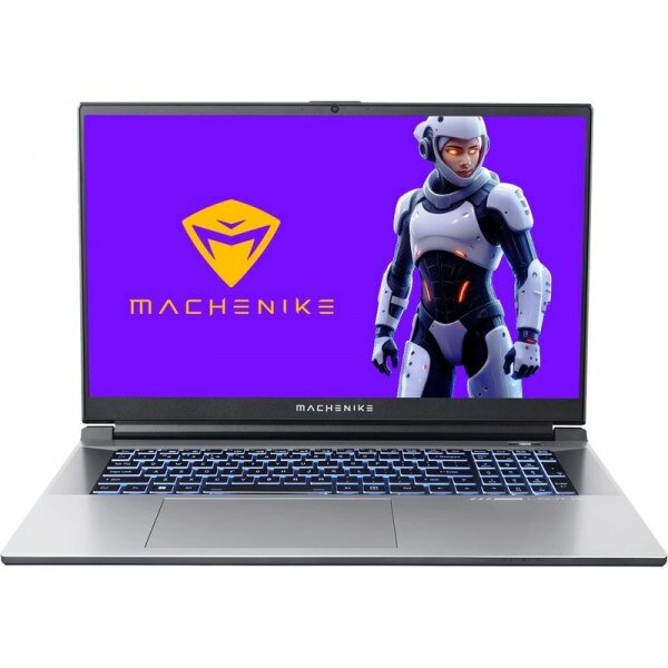 Ноутбук MACHENIKE L17 Pulsar L, 17.3", IPS, Intel Core i5 12450H 2ГГц, 8-ядерный, 16ГБ DDR5, 1ТБ SSD, NVIDIA GeForce RTX 4050 6 ГБ, TGP 105Вт, FreeDOS, серый (jj00ga00jru)