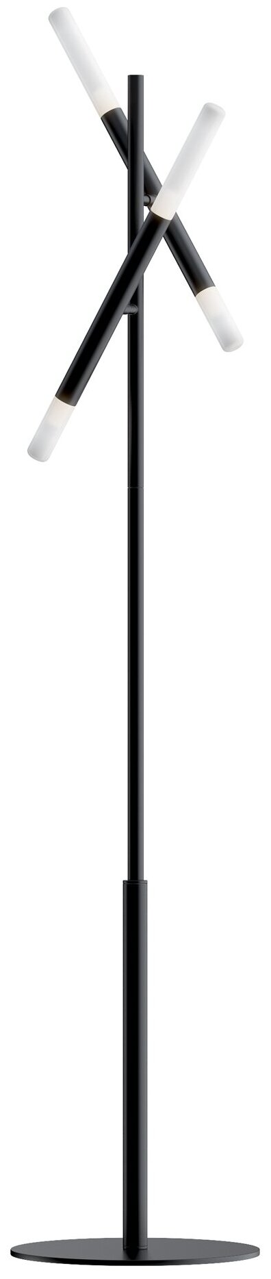 Торшер Maytoni Vigo MOD070FL-02B, динамичный дизайн, черный, G9