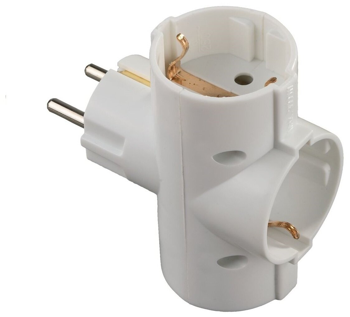 Тройник с заземлением VIKEY