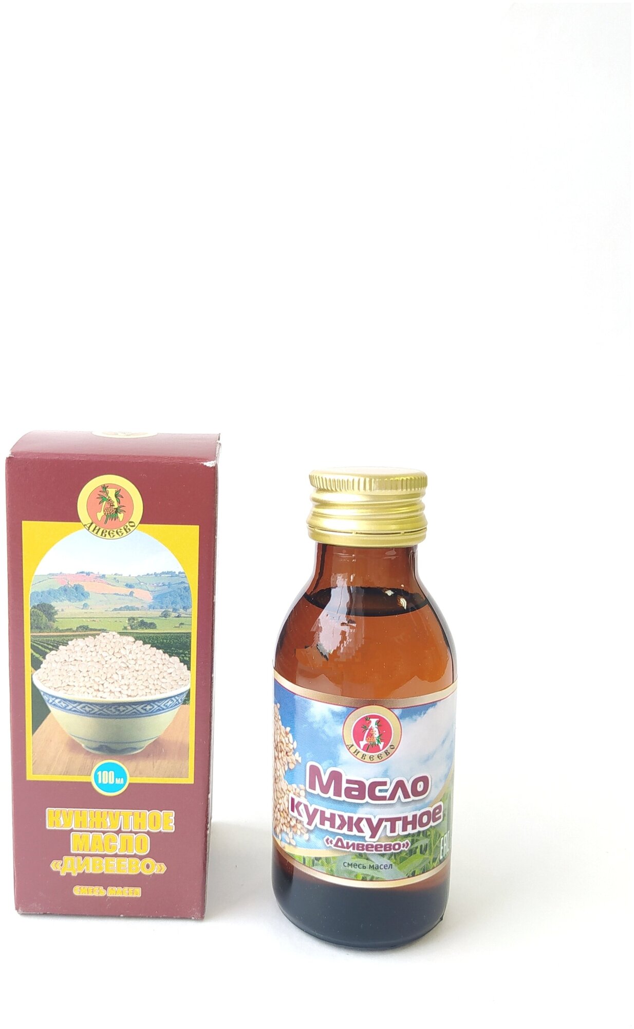 Масло Кунжутное, пищевое, смесь масел 100 мл, от производителя Дивеево