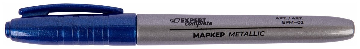 Expert Complete' Premier METALLIC EPM-02-SG82 маркер 2 мм пулевидный для контура и акцентов цвет №03 серебристый