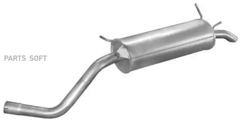 Глушитель задняя часть Polmostrow арт. 2180