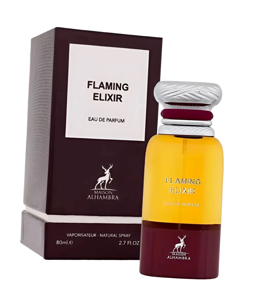 Духи Флейминг Эликсир унисекс 80 мл - Alhambra Flaming Elixir Пламенный аромат