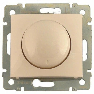 Светорегулятор Legrand Valena поворотный слоновая кость