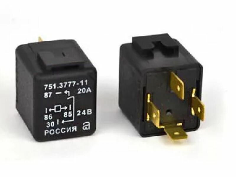 Реле 5-и конт. 20/10А 24В б/кронштейна /П/240/48 "Авар"