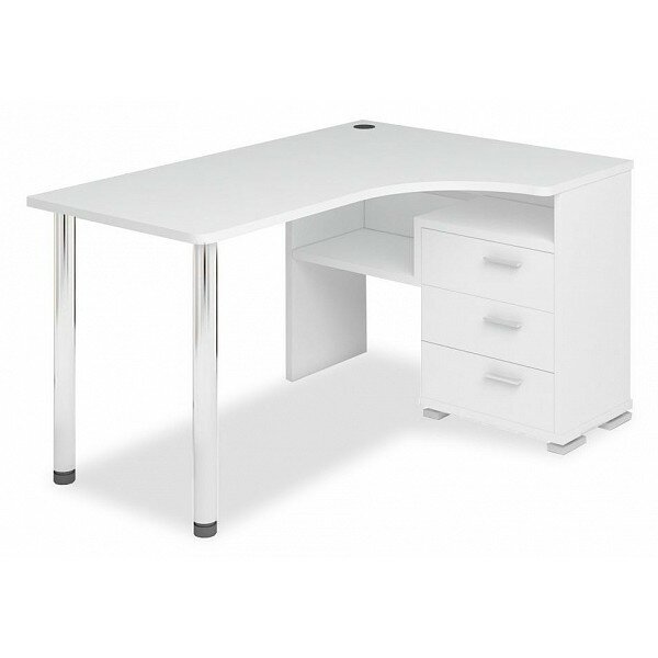 Стол компьютерный Mebelion Домино СР-132С-150 бе-прав