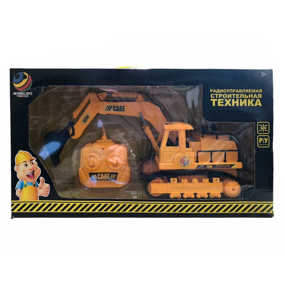 Машина HK Industries "Стройтехника | Экскаватор гусеничный" (арт A-EC-008)