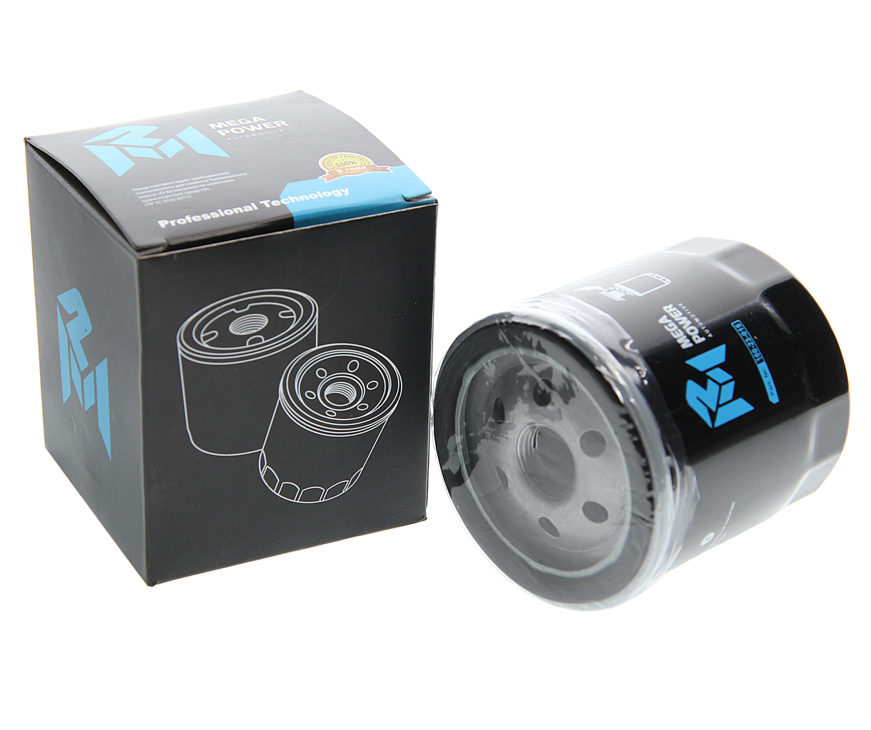 Фильтр масляный FORD Focus, C-Max, Mondeo (1.8/2.0) MAZDA 3,5,6 VOLVO MEGAPOWER