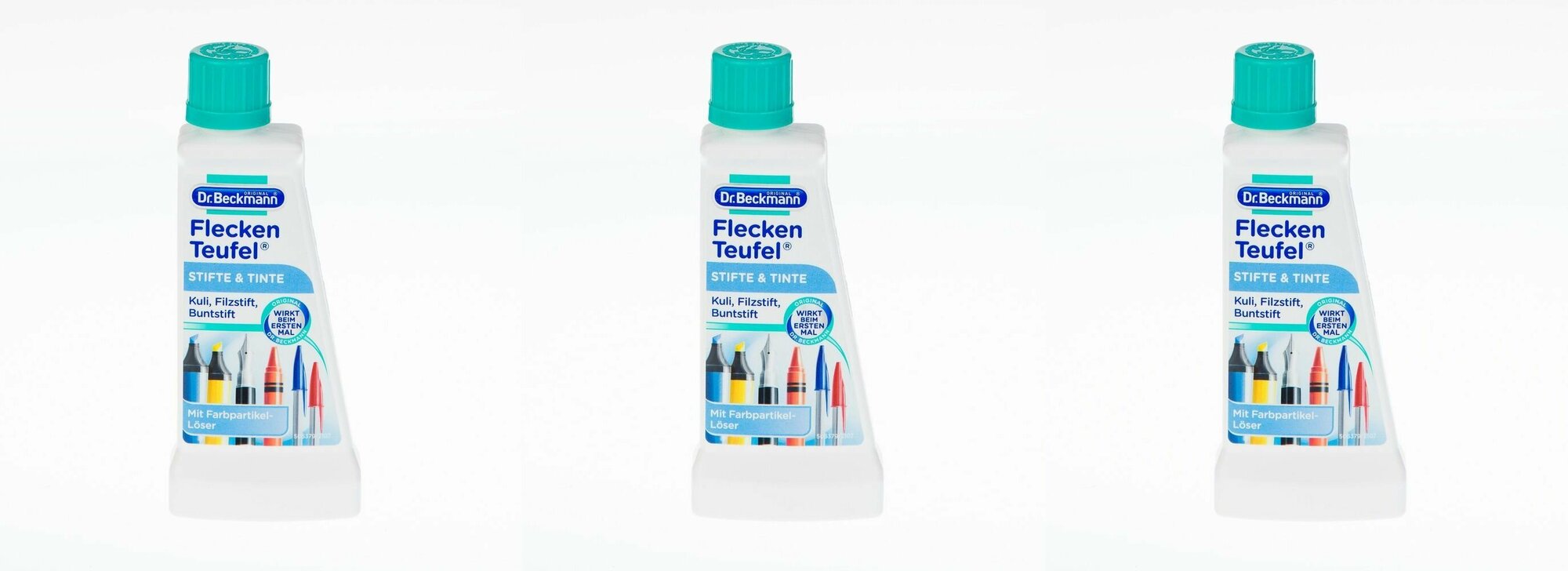 Dr.Beckmann Эксперт пятновыводитель "Ручка и тушь", 50 мл, 3 шт