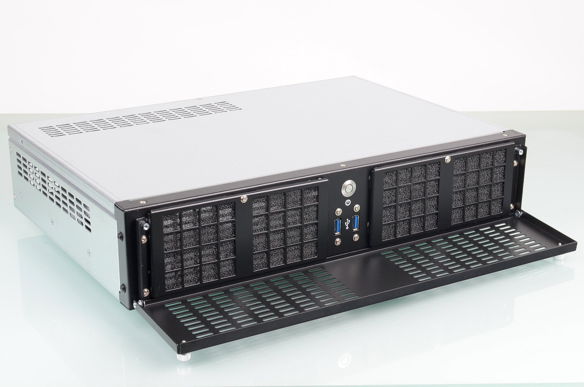 Корпус IPCWAY "Нептун-291", ATX, Desktop, 7 слотов расширения