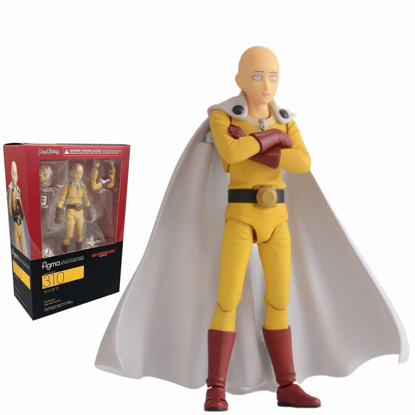 Фигурка Ванпанчмен Сайтама / One Punch Man Saitama figma 310 (15см)