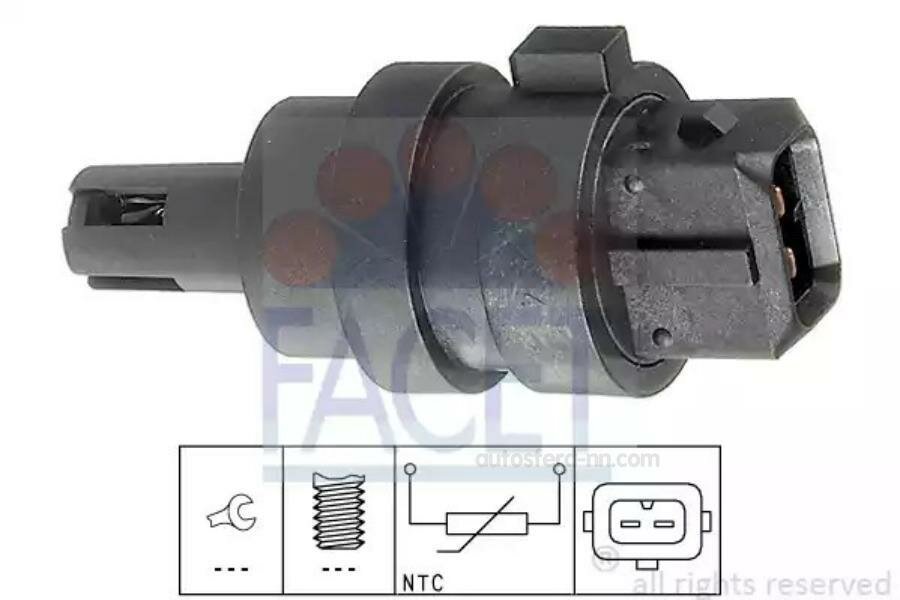 FACET 104013 Датчик температуры FORD Galaxy, SEAT, SKODA, VW (9>09) 1.9TDI