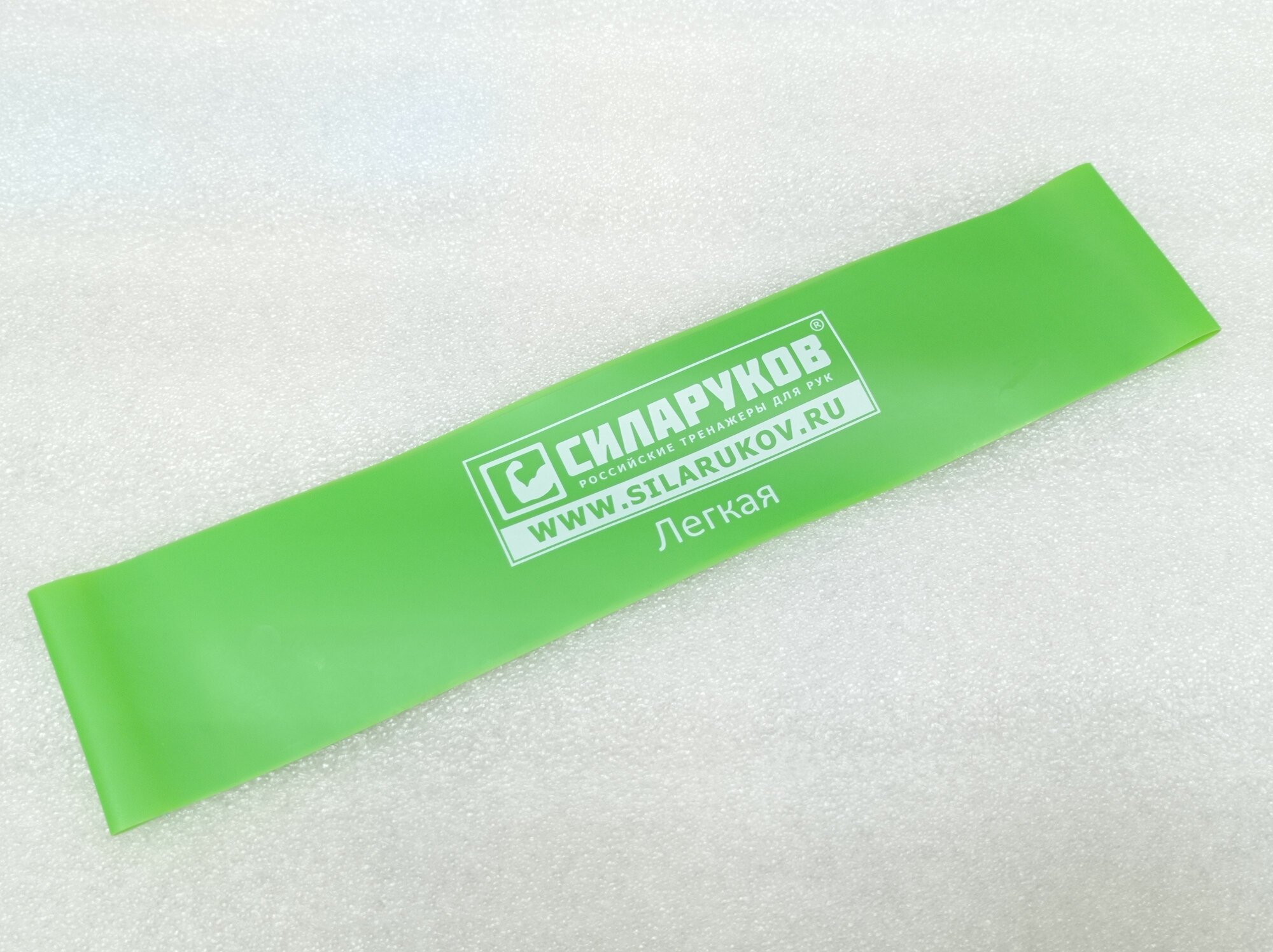 Мини петля резиновая Силаруков (зеленая, легкая)