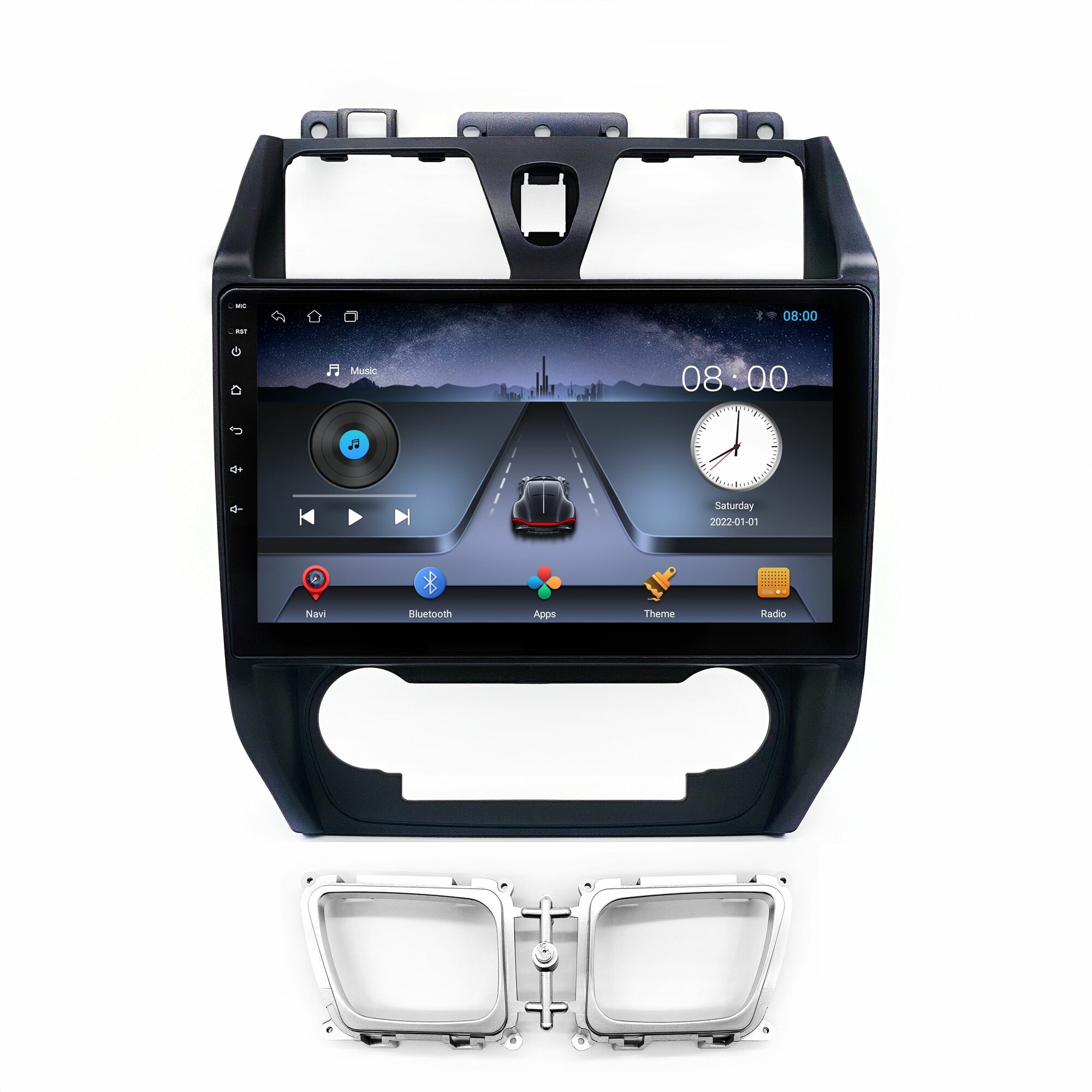 Магнитола Android для Geely Emgrand EC7 2009-2016 QLED 1/32GB