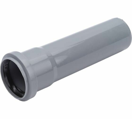 Труба для внутренней канализации Политэк из ПП 50x1,8x150 мм 115015