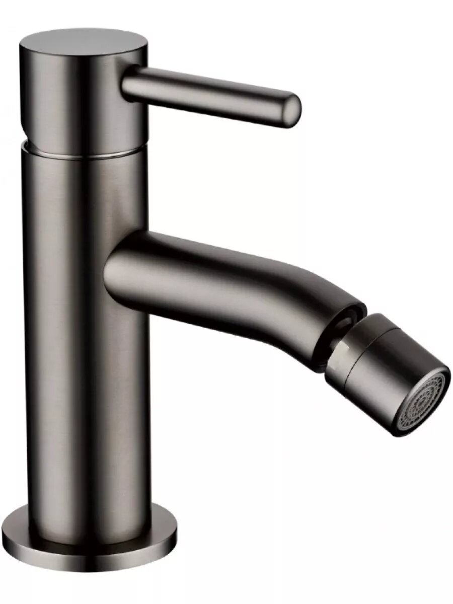 Смеситель для биде с аэратором Grocenberg GB2094, латунь, графит