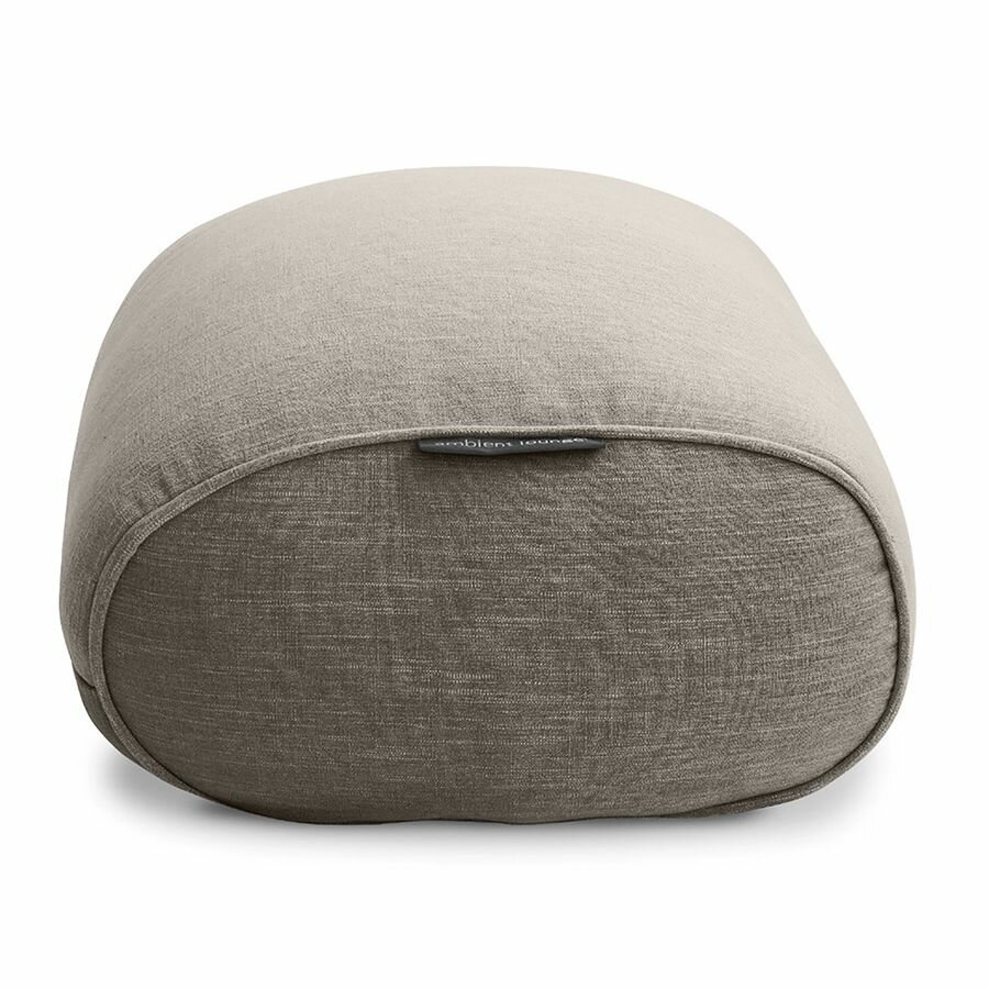 Бескаркасный пуф - оттоманка aLounge - Ottoman - Keystone Grey (шенилл, серый)