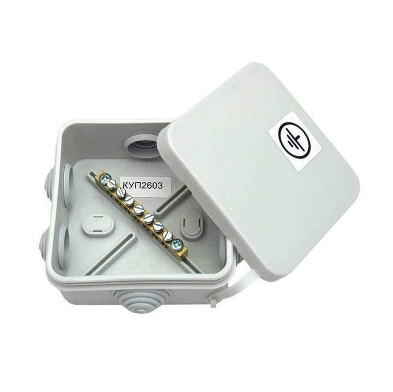 Распределительная коробка HEGEL пластик, 85х85х40 мм, IP55