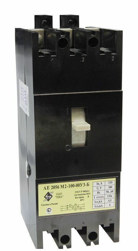 Автоматические выключатели AE 2056 M2-100-00-уз-Б