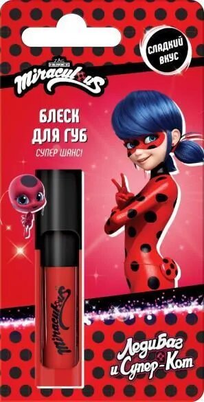 Блеск Miraculous для губ Леди Баг, 3 г