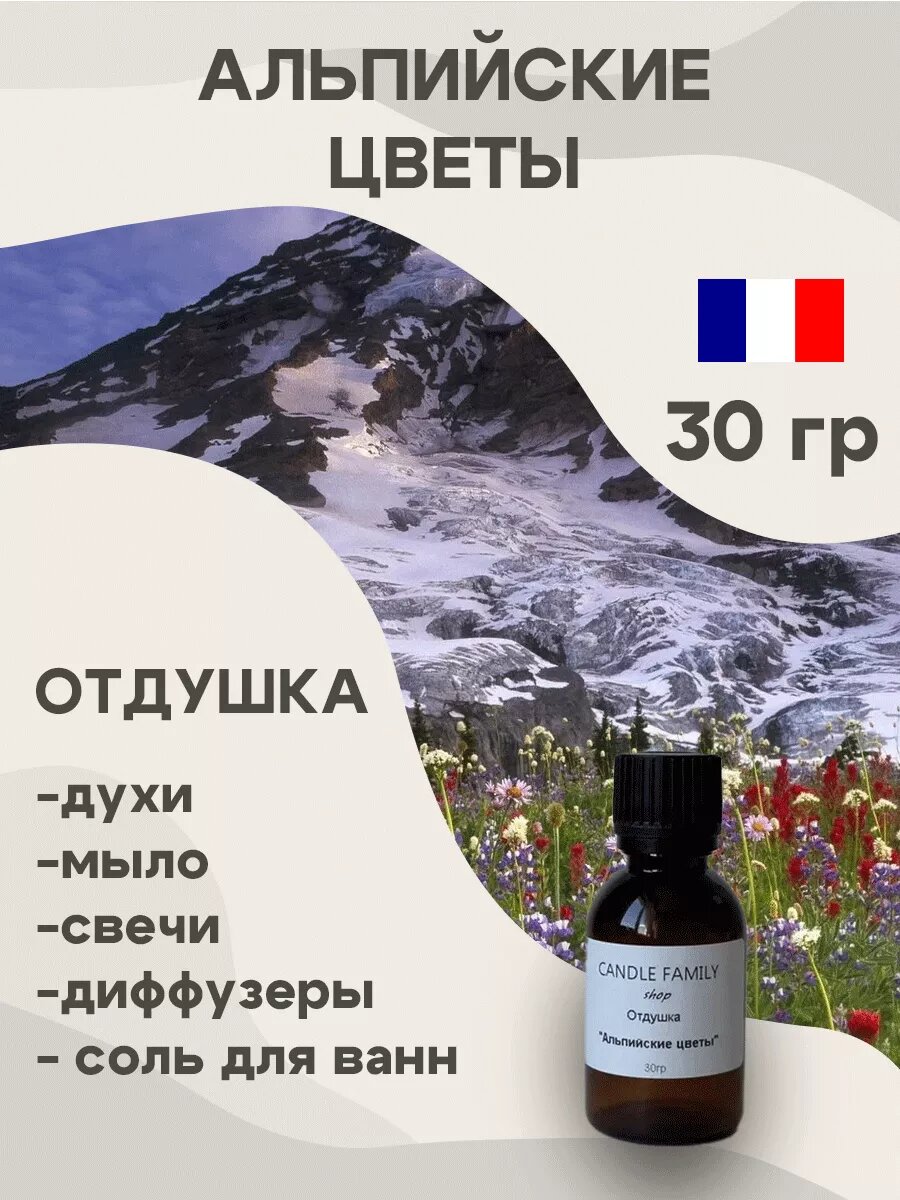 Отдушка для свечей и мыла. Ароматизатор косметический