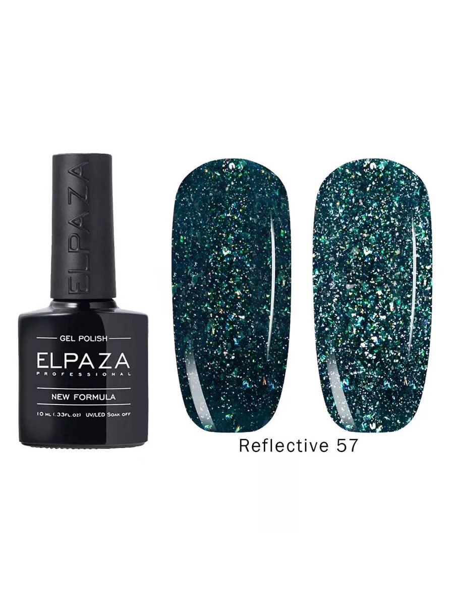 Светоотражающий гель лак Elpaza 57