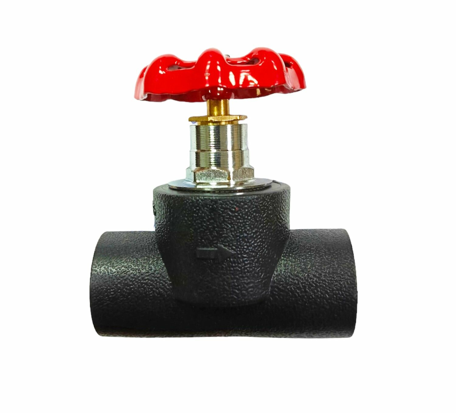 Вентиль ПНД-П, ПЭ-П DN50 PN16 1шт (под пайку)