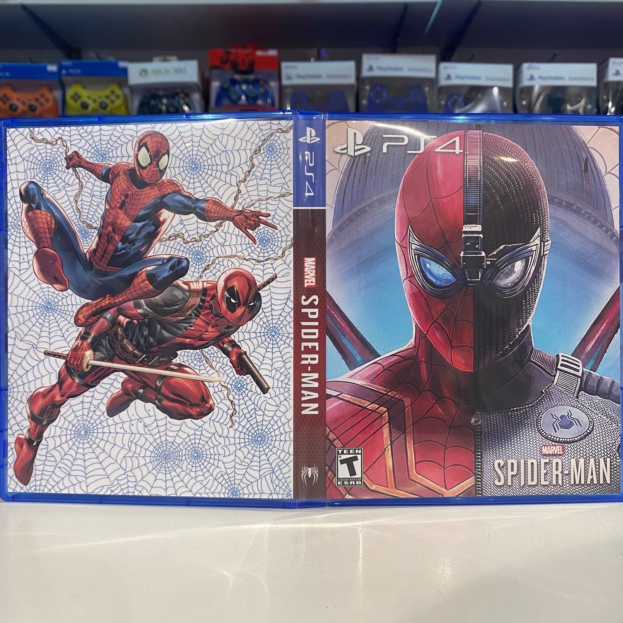 Эксклюзивная обложка PS4 для Spider Man / Человек паук №41