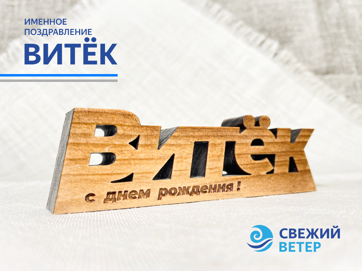 Именное поздравление "Витёк"